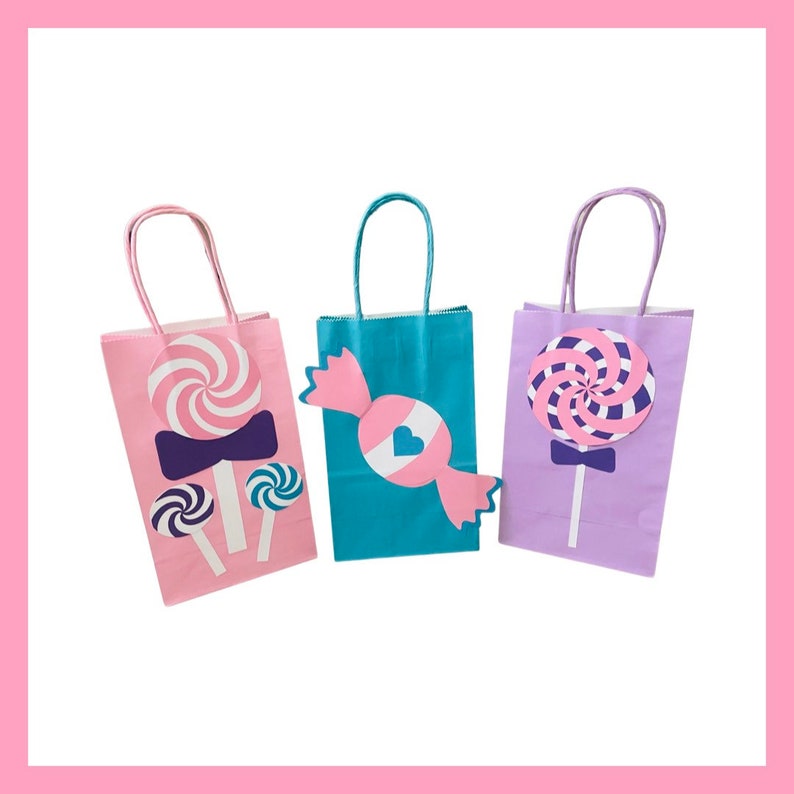Candy Favor Bags Candy Goodie Bags Candy Party Bags Candy - Etsy
