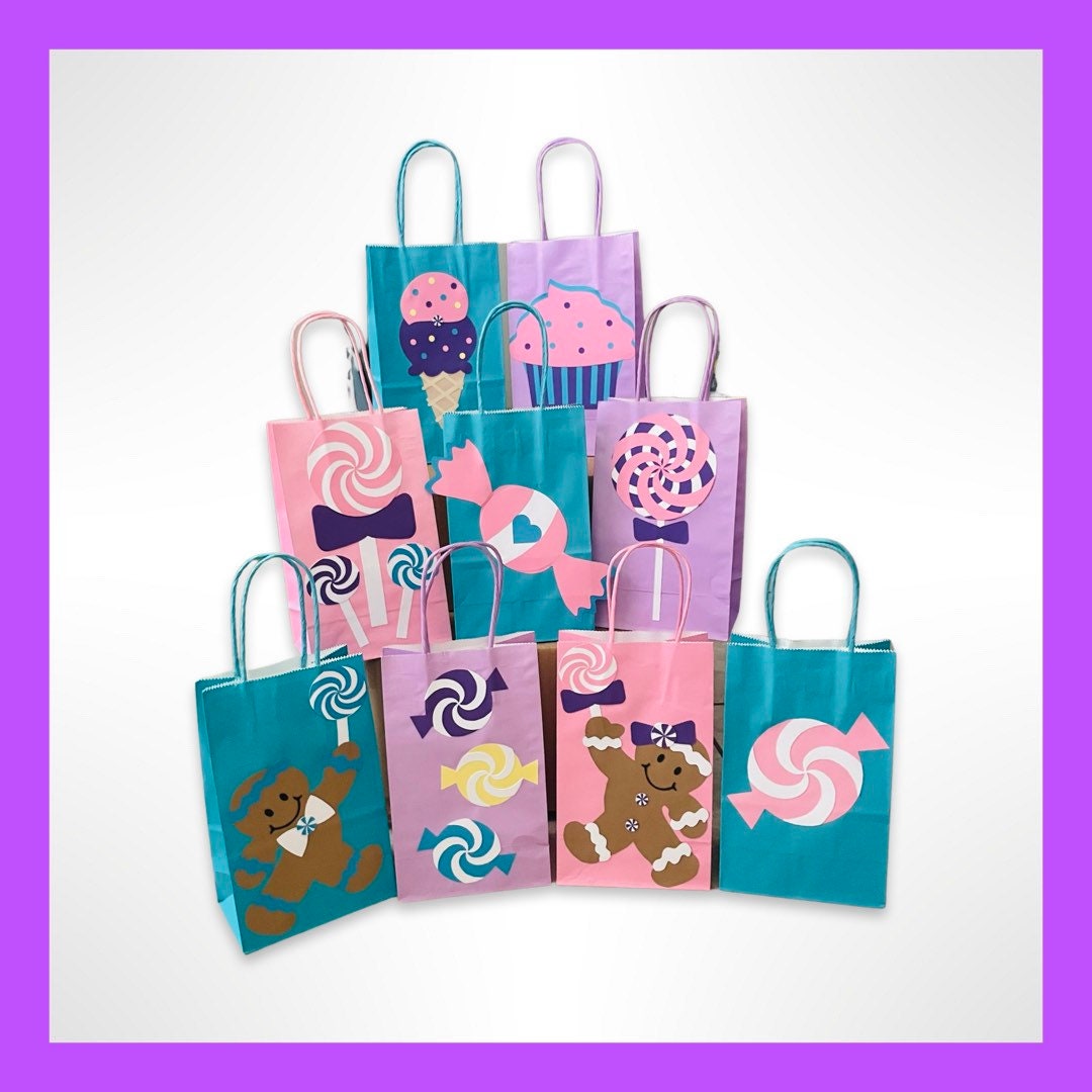 Candy Favor Bags, Candy Goodie Bags, Candy Party Bags, Candy Gift Bags ...