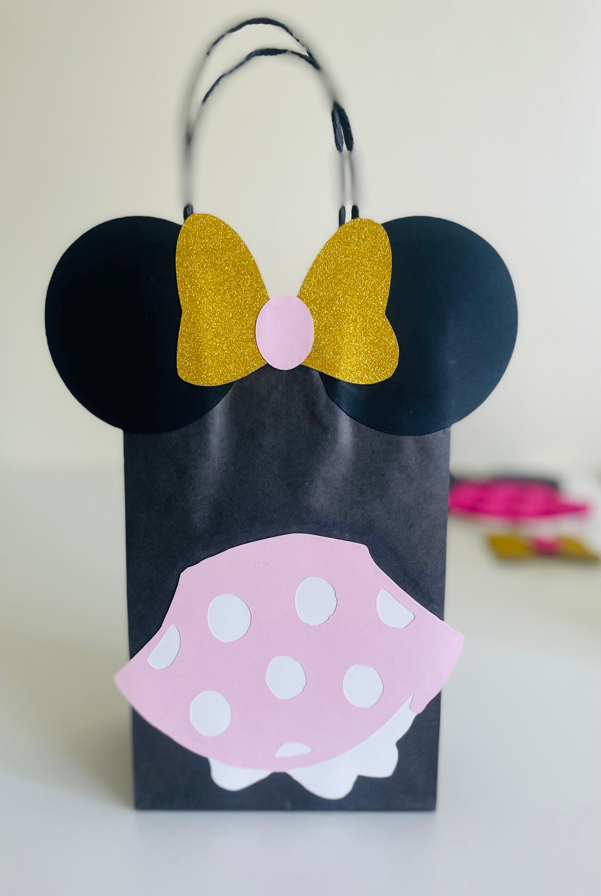 Minnie Mouse Favor Bags Minnie Mouse Goodie Bags Minnie | Etsy