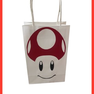 Mario Brothers Treat Bag Mario Brother Favor Bags Mario Goodie Bags ...