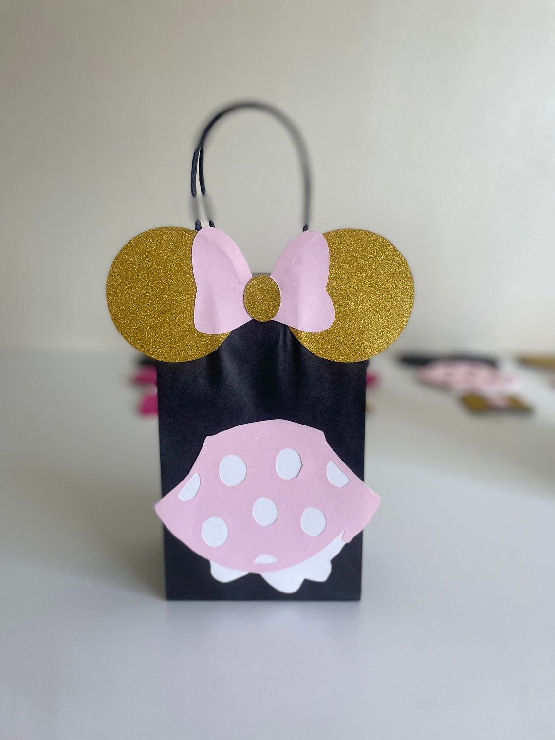 Minnie Mouse Favor Bags Minnie Mouse Goodie Bags Minnie | Etsy