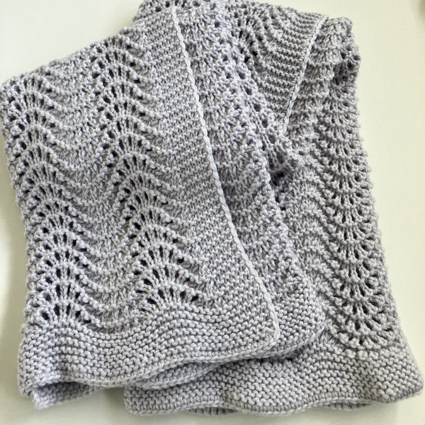 Knit Lap Blanket - Etsy