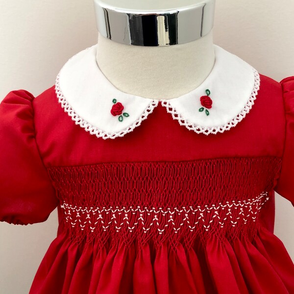 Red Baby Dress - Etsy