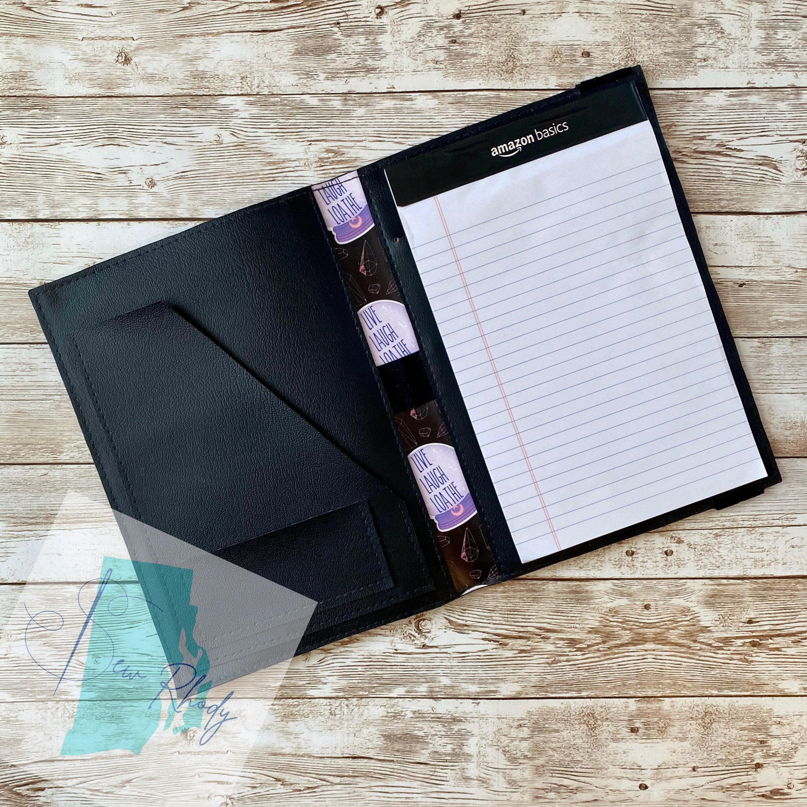 Crystal Ball Notebook Cover, Junior Legal Pads, Live Laugh Loathe, 5x8 ...