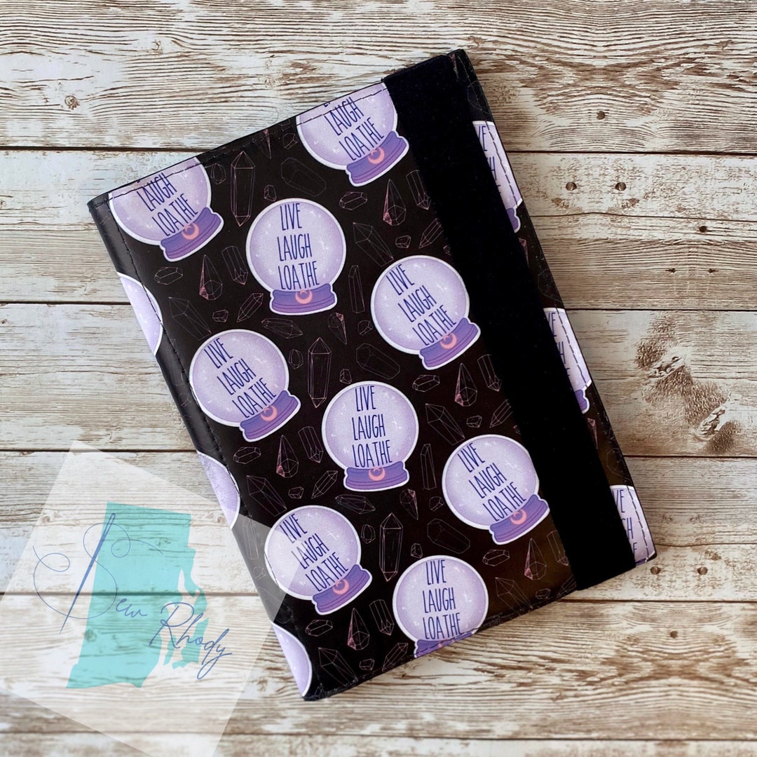Crystal Ball Notebook Cover, Junior Legal Pads, Live Laugh Loathe, 5x8 ...