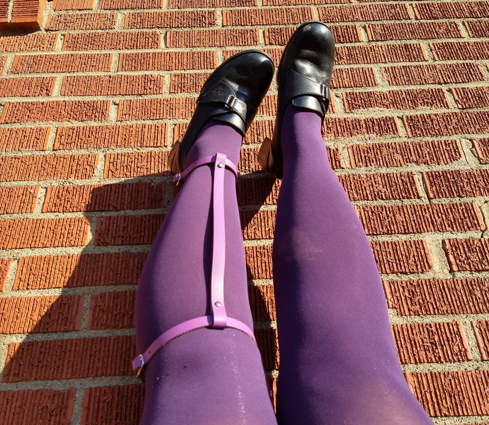 CUSTOM Sized Leather Fashion Calf Calves Leg Harness - Etsy