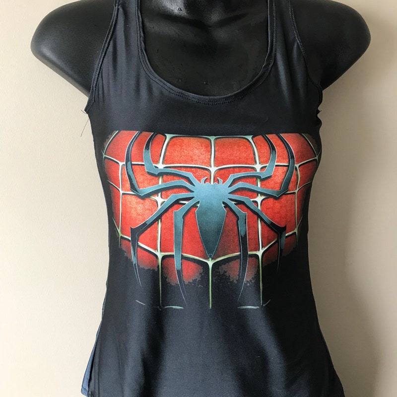 Sexy Womens Spiderman Costume Etsy