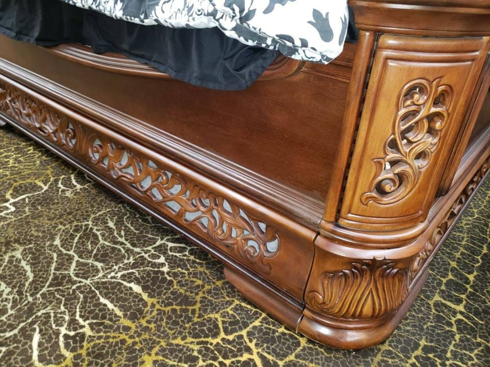 AICO by Michael Amini Excelsior 5PC King Size Bedroom Set - Etsy