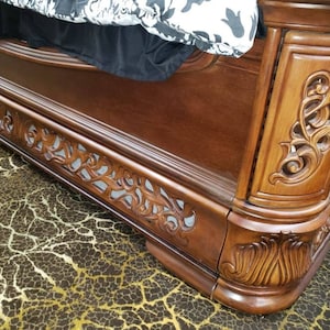 AICO by Michael Amini Excelsior 5PC King Size Bedroom Set - Etsy