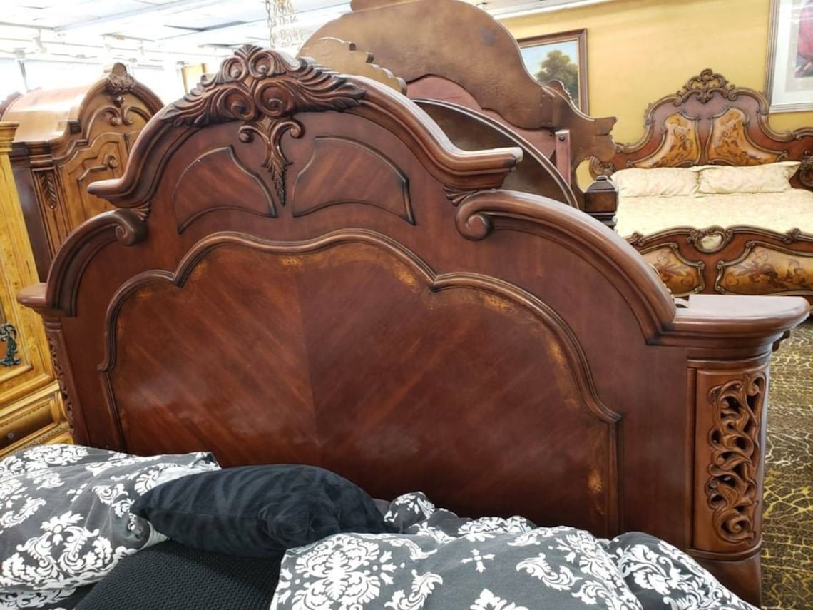 AICO by Michael Amini Excelsior 5PC King Size Bedroom Set - Etsy