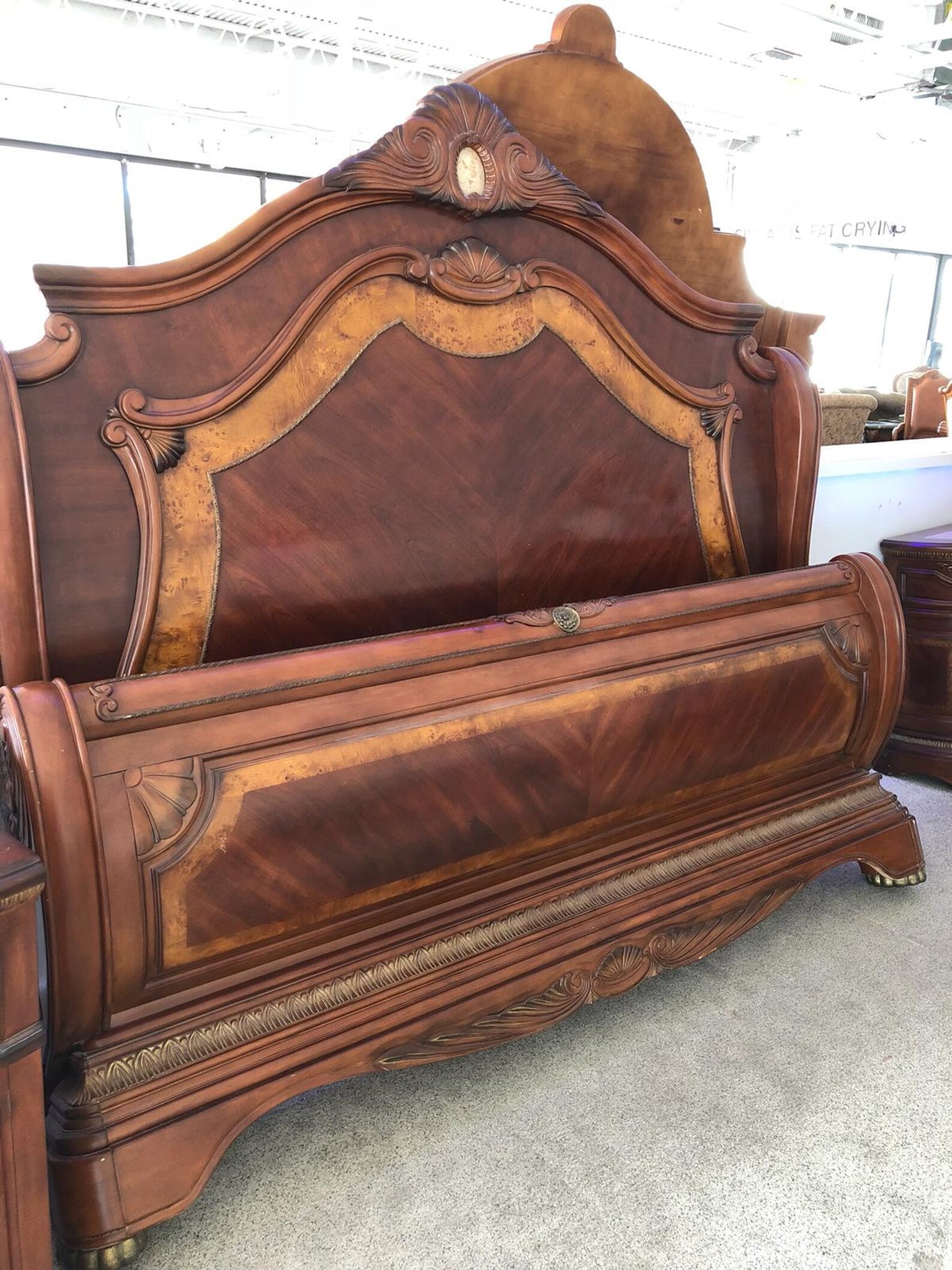 AICO by Michael Amini Cortina 5PC King Size Bedroom Set - Etsy