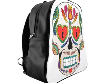 Skull backpack | Etsy