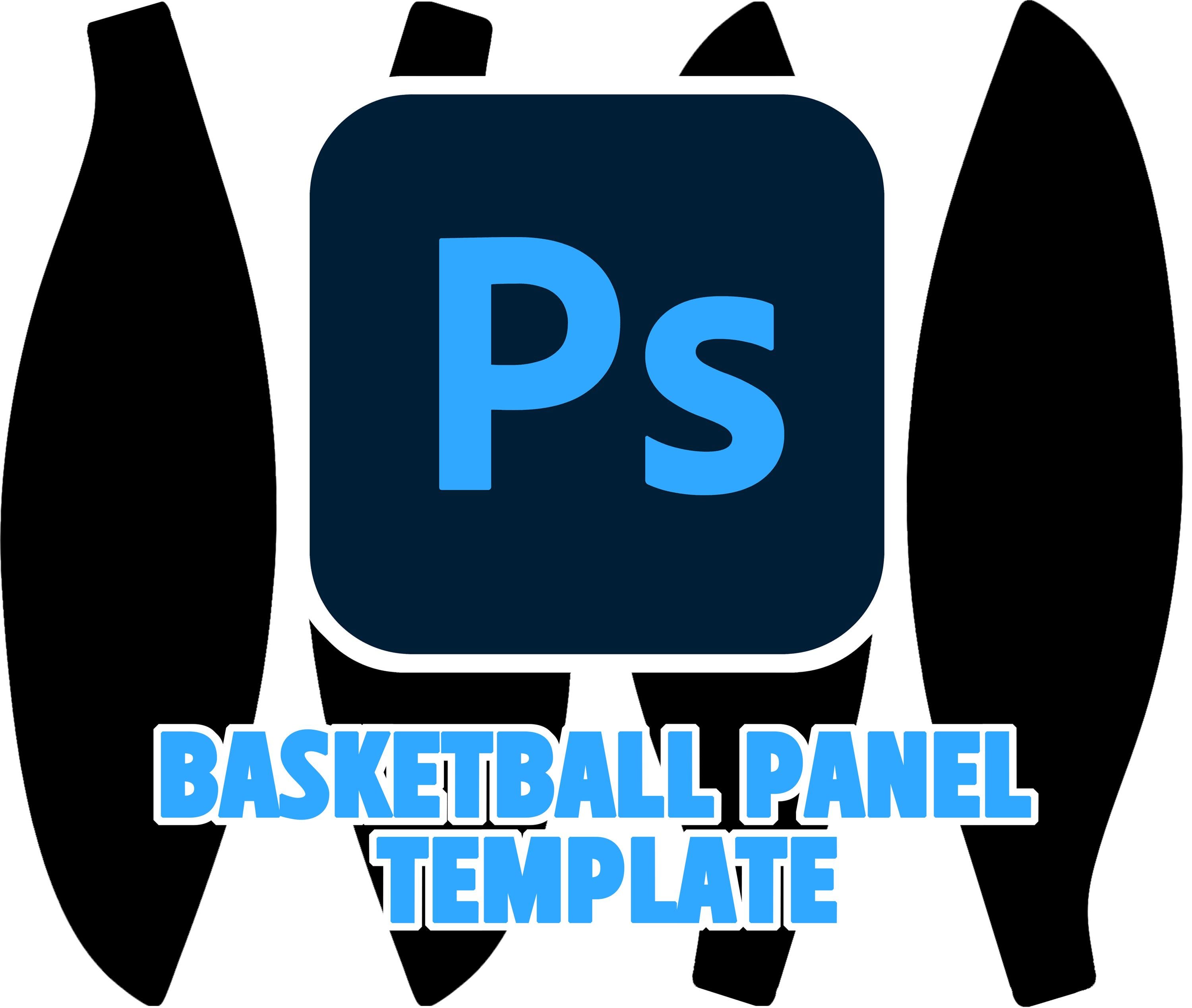 TEMPLATE- Basketball Panel- 8 Panels - Etsy