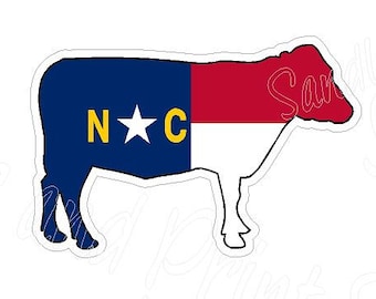 Nc state decal | Etsy