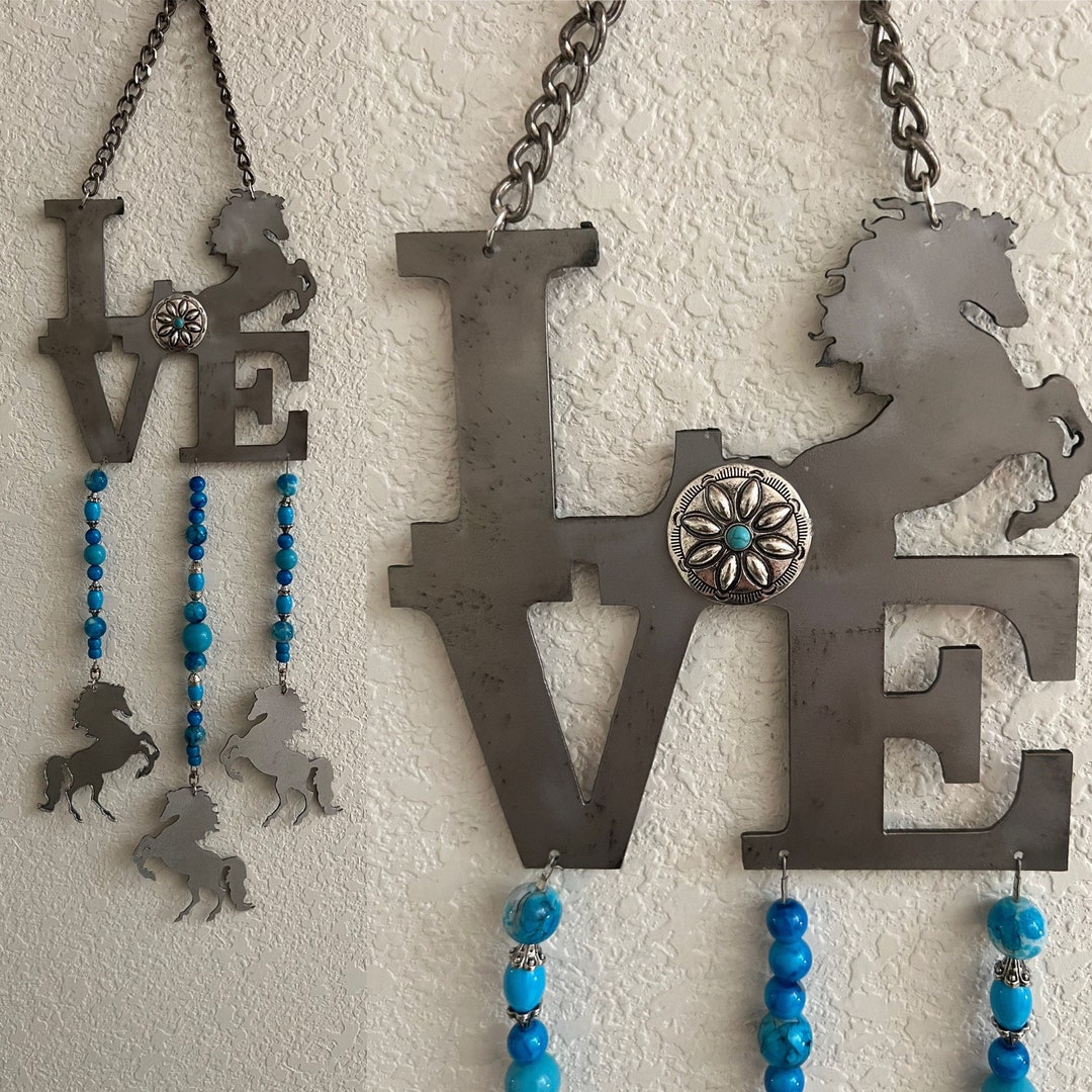 Horse Wind Chime Horse Lover Gift Patio Decor Barn Decor - Etsy