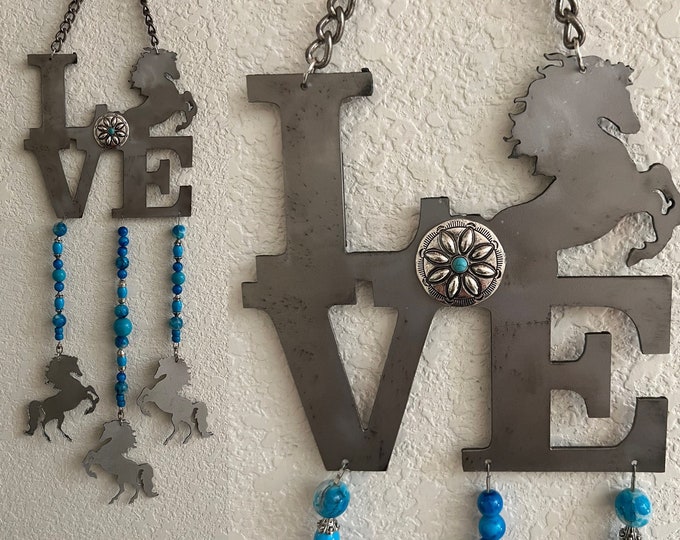Horse Wind Chime Horse Lover Gift Patio Decor Barn Decor - Etsy