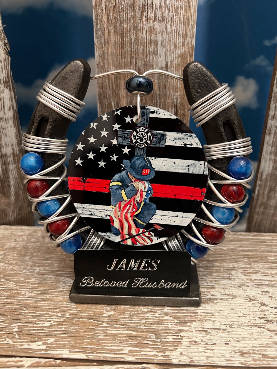 Personalized Memorial Keepsake, Fire Fighter, Fallen Fireman ...