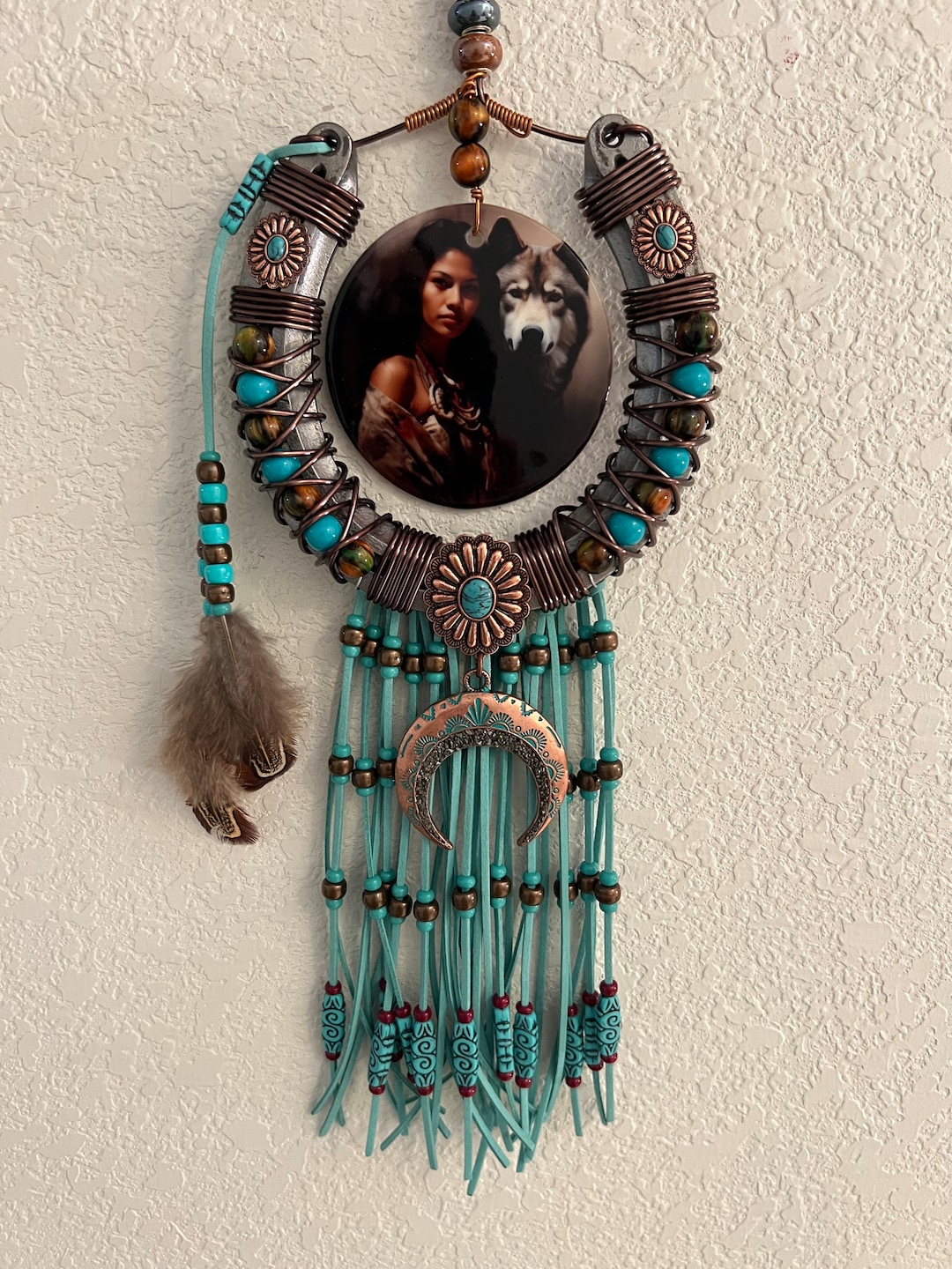 Native Indian Wall Hanging Native American Decor Indian Art Design ...