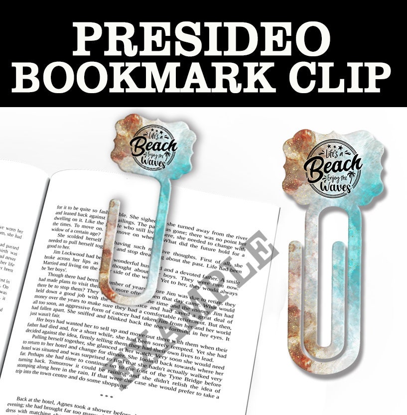 Presidio MDF Bookmark Clip - Blank for Sublimation, Set of 10 , Free ...