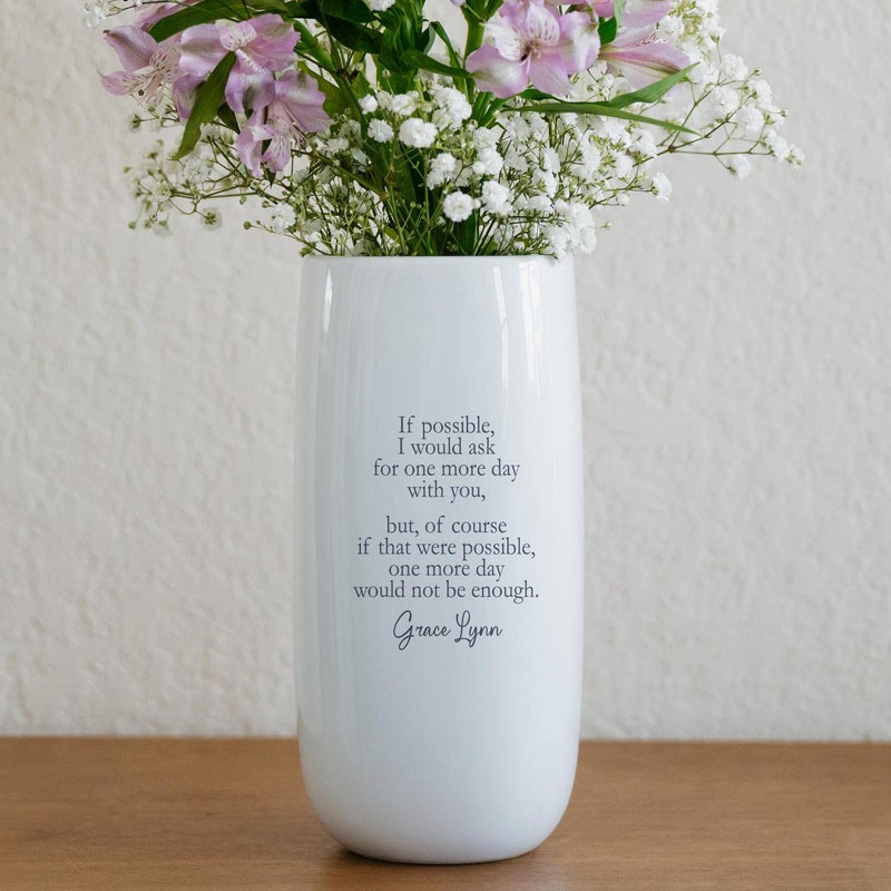 Memory Vase - Etsy