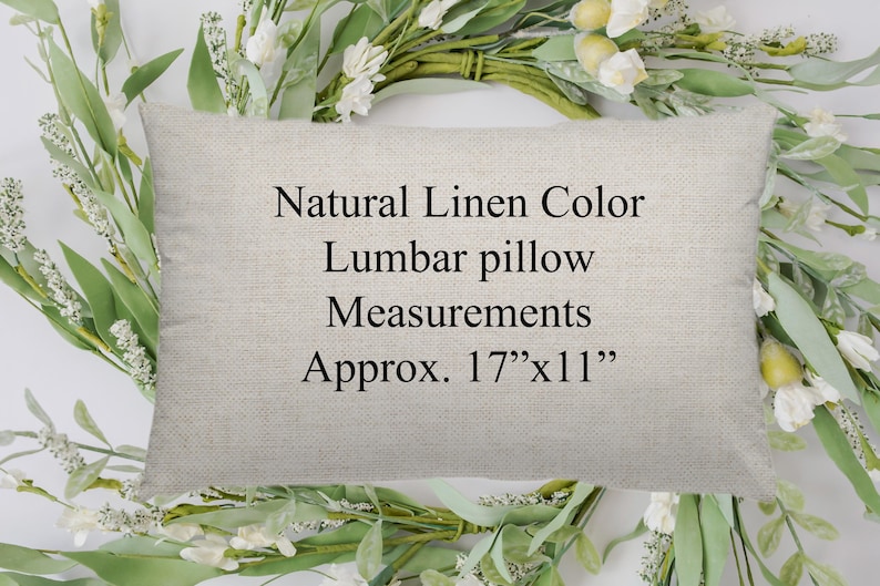 Personalized Zip Code Pillow or Pillow Cover, Custom Lumbar Sham, Gift ...