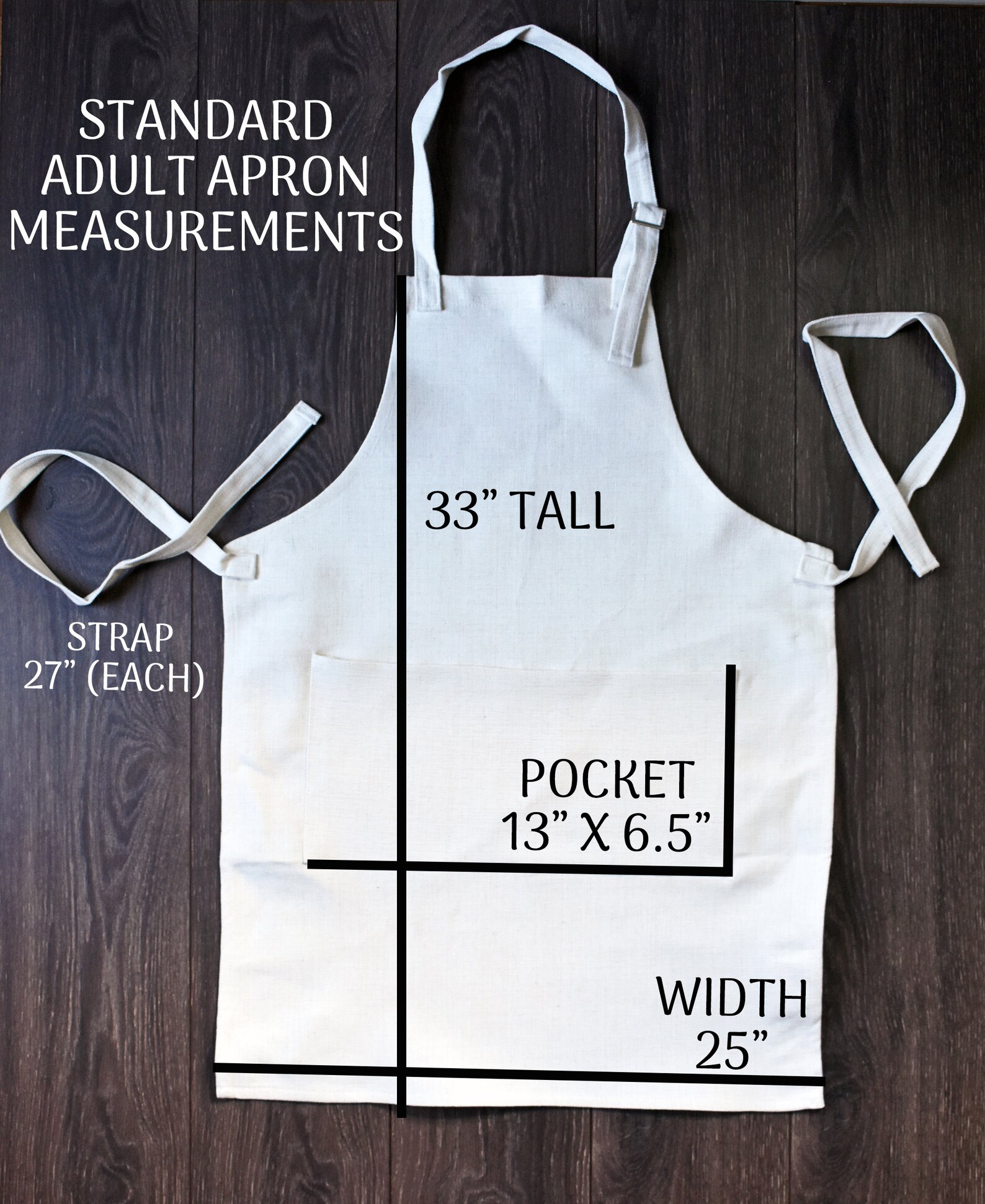 Personalized Linen Kitchen Apron Custom Cooking Apron With | Etsy