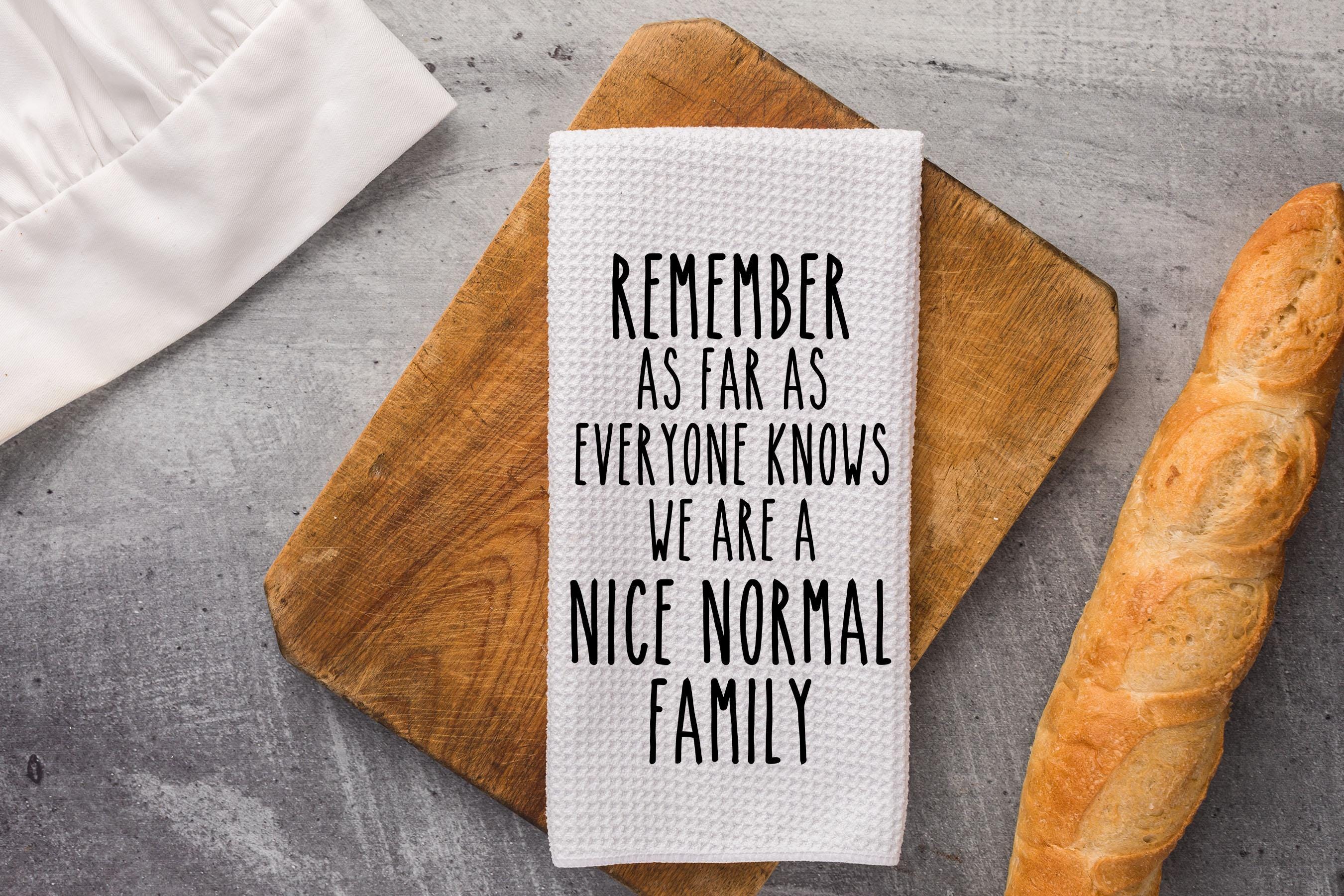 Funny Kitchen Towel, Waffle Weave Hand or Dish Towel, Hanging Towel for ...