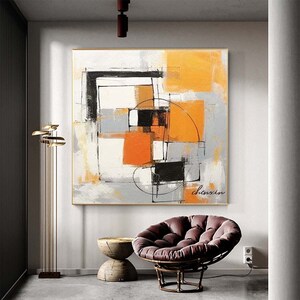 Abstract Expressionism That Captures Raw Emotion Hand Painted Abstract ...