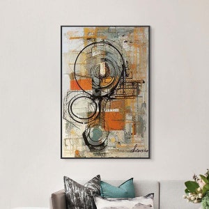 Hand Painted Wall Art Paintings on the Wall Canvas Pictures Wall Decor ...