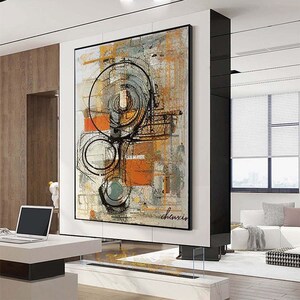 Hand Painted Wall Art Paintings on the Wall Canvas Pictures Wall Decor ...