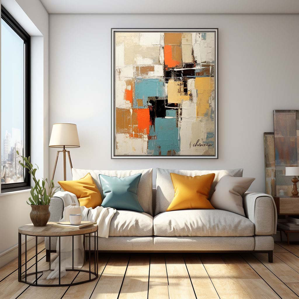 Hand Painted Wall Art Paintings on the Wall Canvas Pictures Wall Decor ...