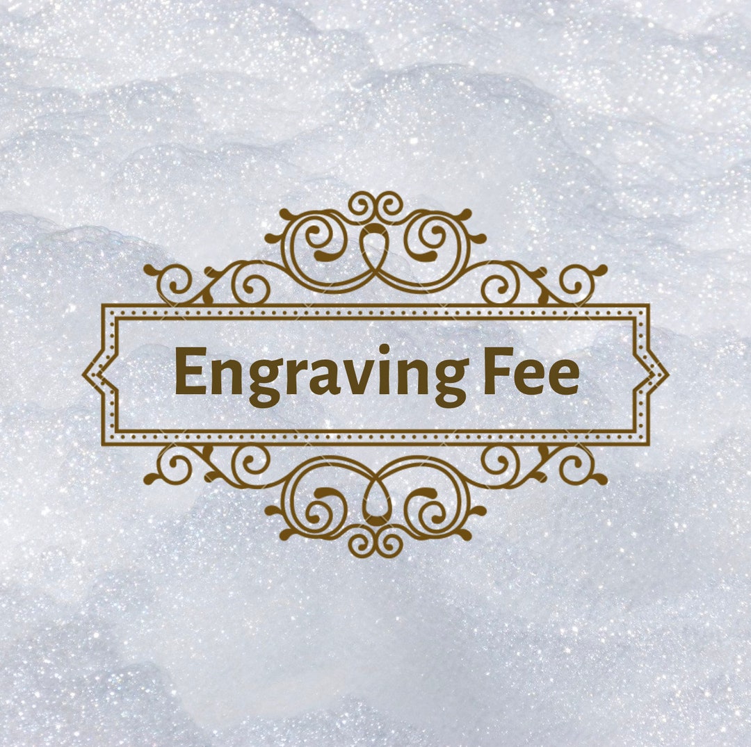 Missing Engraving Fee - Etsy
