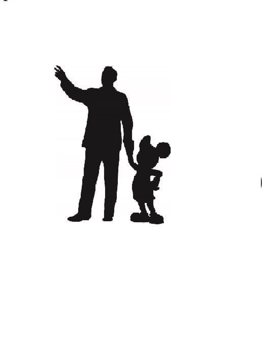 Disney Inspired Walt Disney and Mickey the Man and the Mouse - Etsy