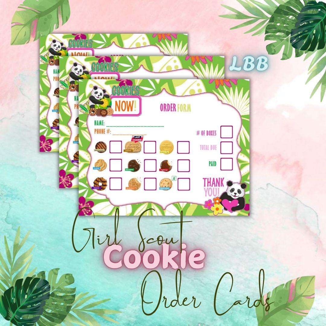 Girl Scout Cookie Order Forms 2025 / Little Brownie Bakers / Cookie ...