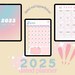 Cute Kawaii Style 2025 Digital Planner - Etsy