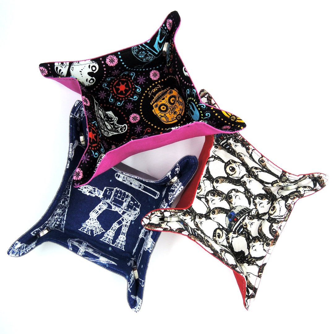 Star Wars Bit Bowls | Collapsible, Magnetic, Fabric Bowl / Game Tray ...