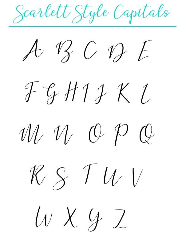 Wood Name Sign for wall LARGE Custom Name SCARLETT STYLE | Etsy