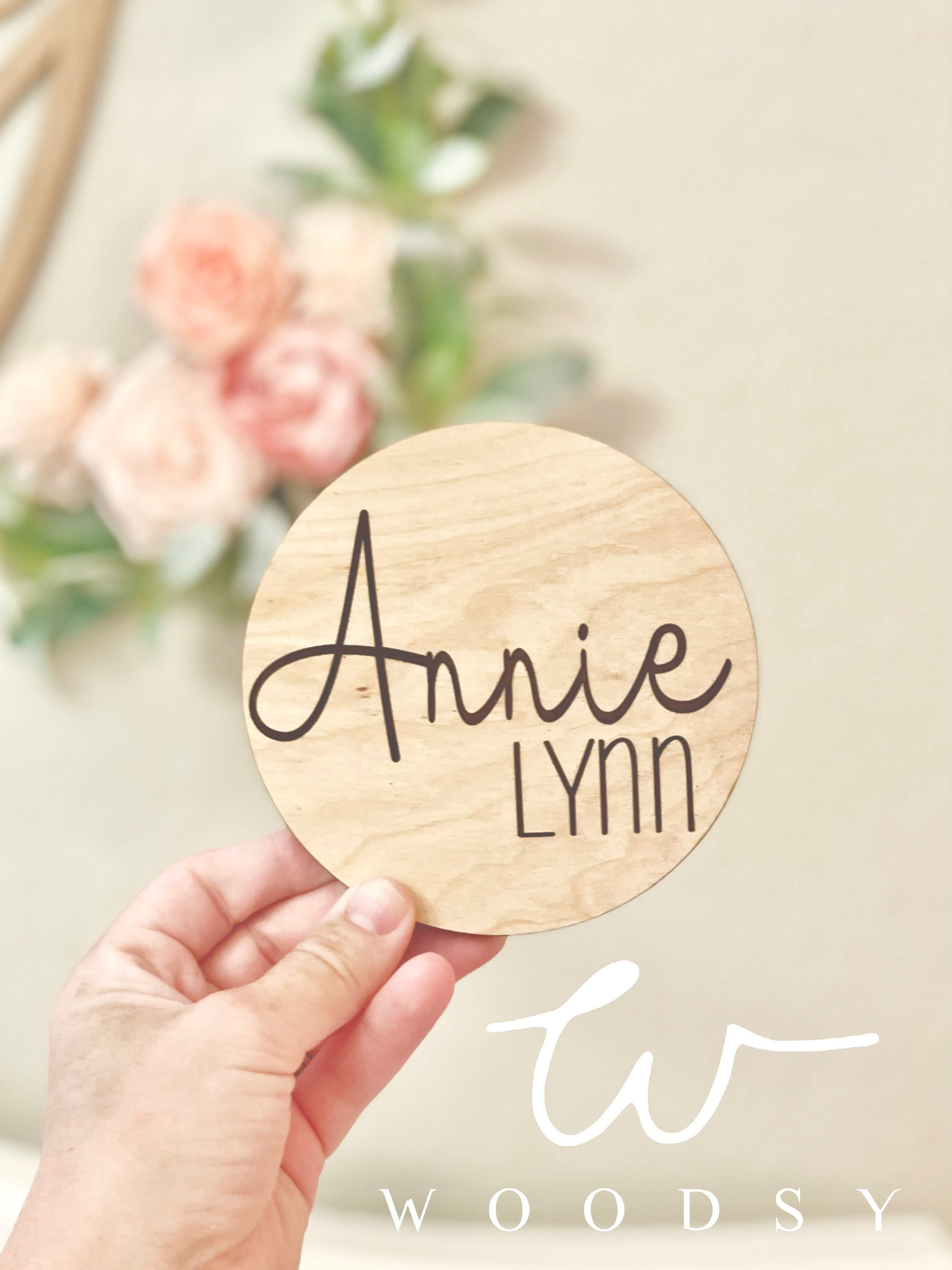 Wooden Baby Name Announcement Sign Wood Sign for Birth - Etsy Hong Kong