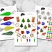 Open Book Reading Tracker Planner Stickers - Etsy