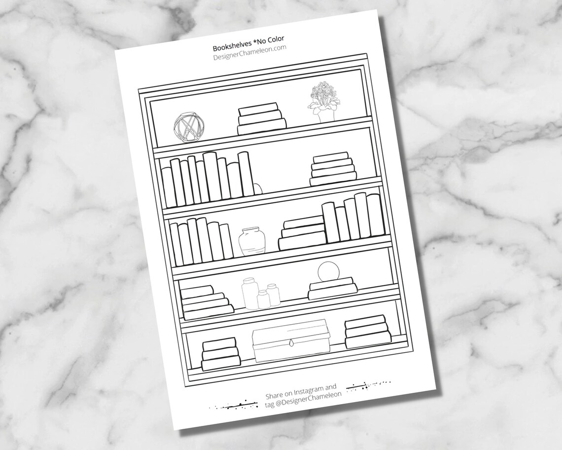 Bookshelf Reading Tracker Planner Stickers -available With or Without ...