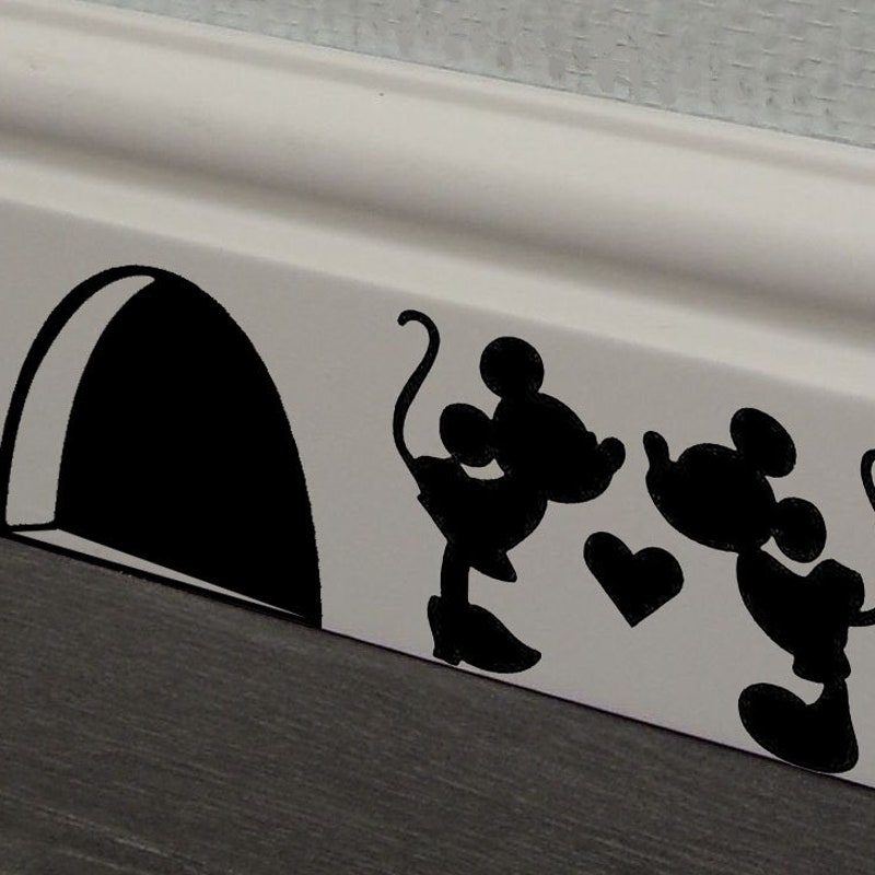 Mickey Mouse Decal - Etsy