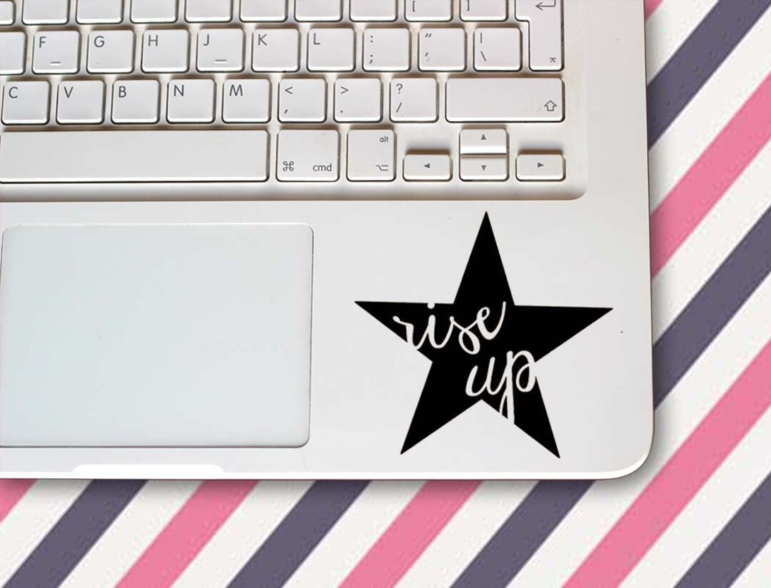 Rise up Star Decal: Motivational Vinyl Sticker - Etsy