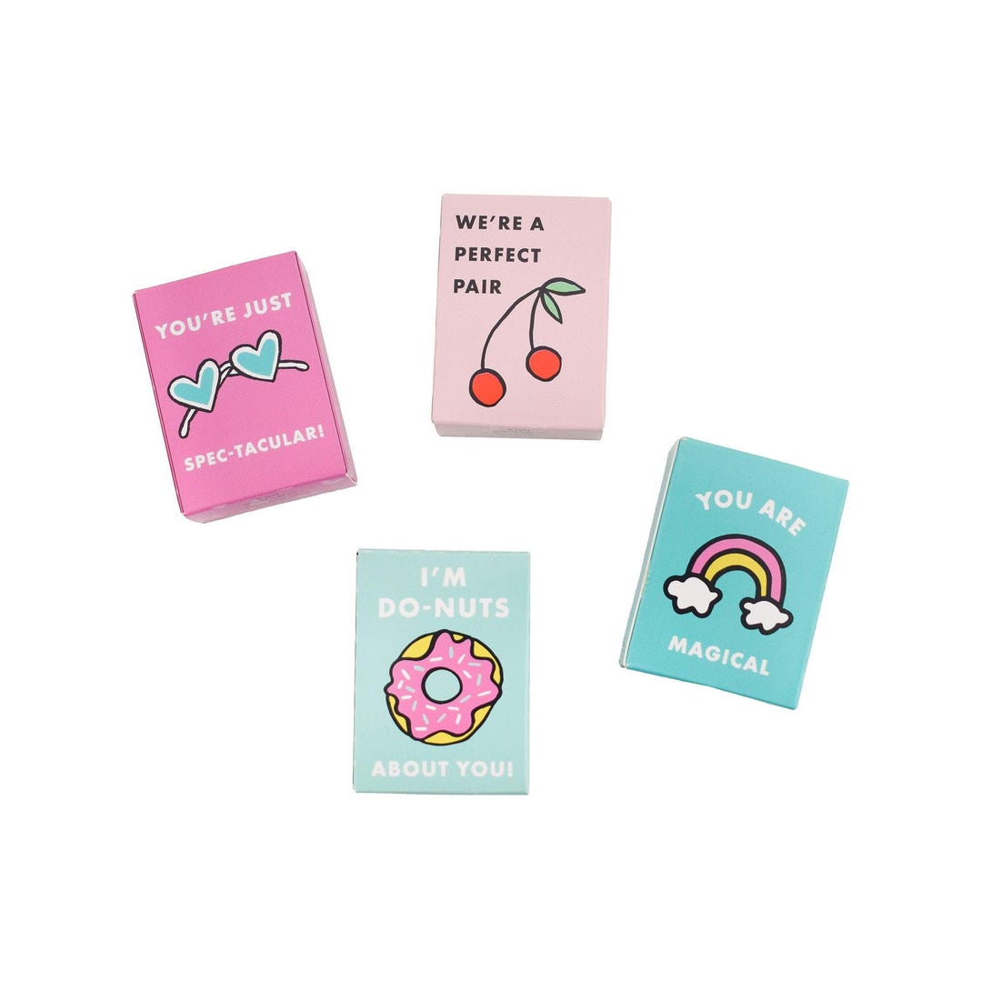 Kids’ Valentine Eraser Classroom - Set of 12 - Etsy