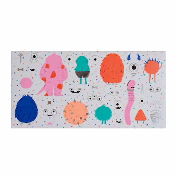 Little Monsters Build Your Own Monster Sticker Set 4 Pk. - Etsy