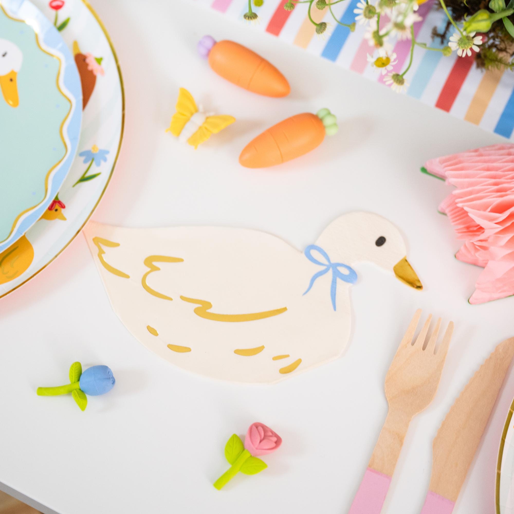 Spring Flowers & Butterflies Eraser Set - Pack of 8 - Etsy