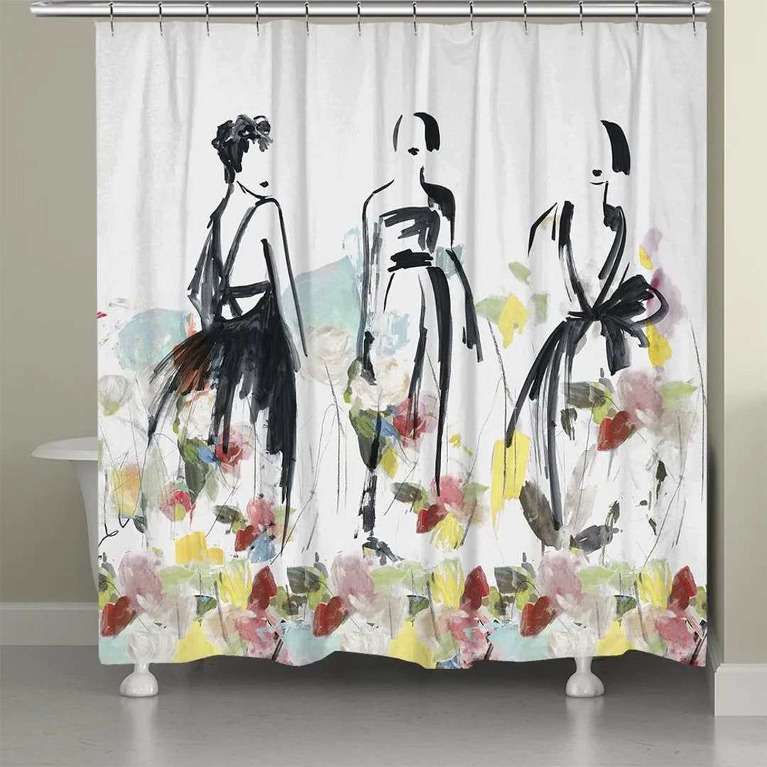 Glamour Shot Shower Curtain - Etsy