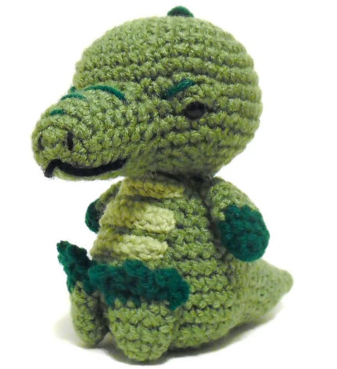 Sitting Alligator Amigurumi Crochet Pattern - Etsy