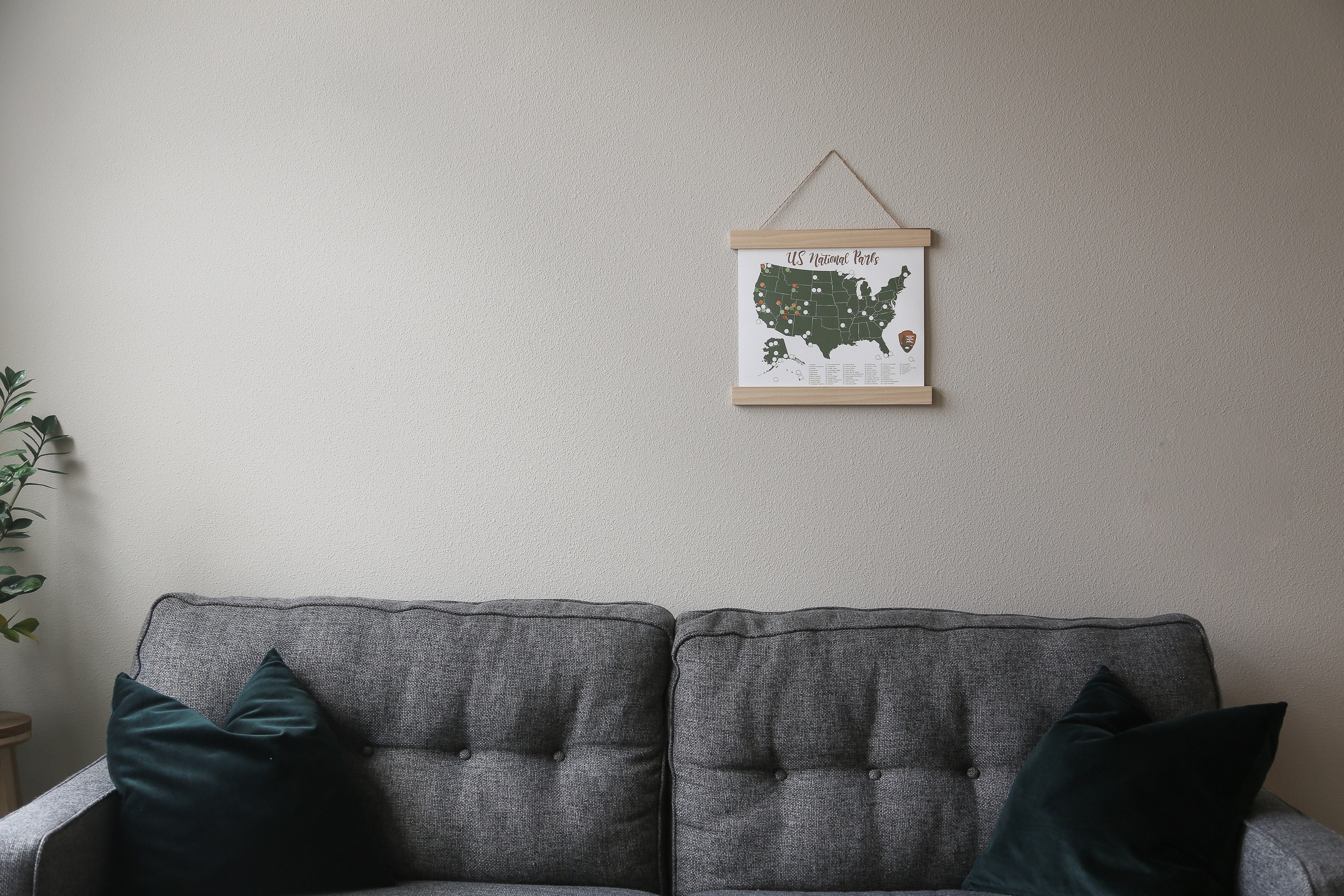 National Parks Map Visit Tracker All 63 Parks digital Download - Etsy