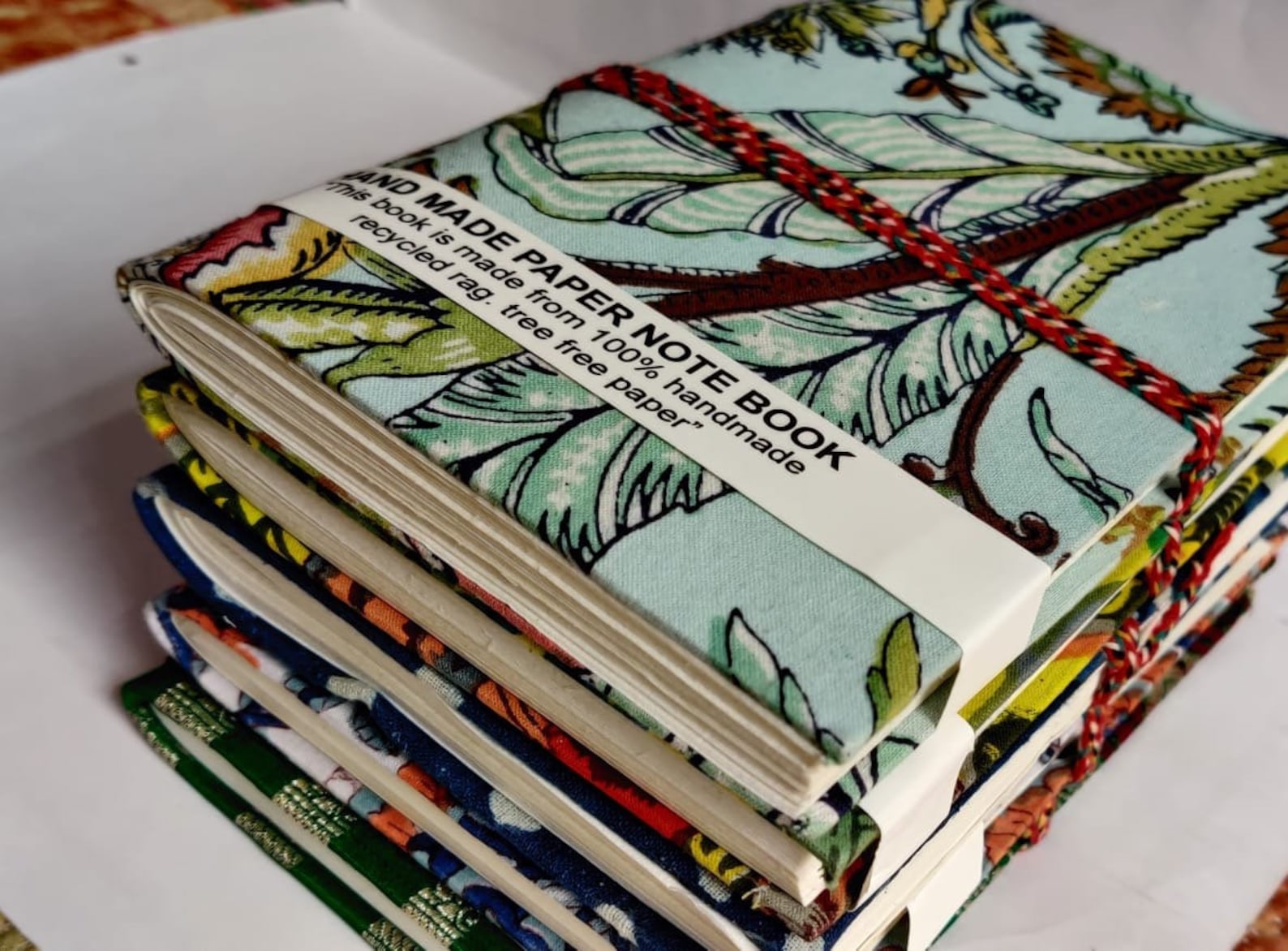 Indian Handmade Paper Note Book Boho Crafting Hand Making | Etsy