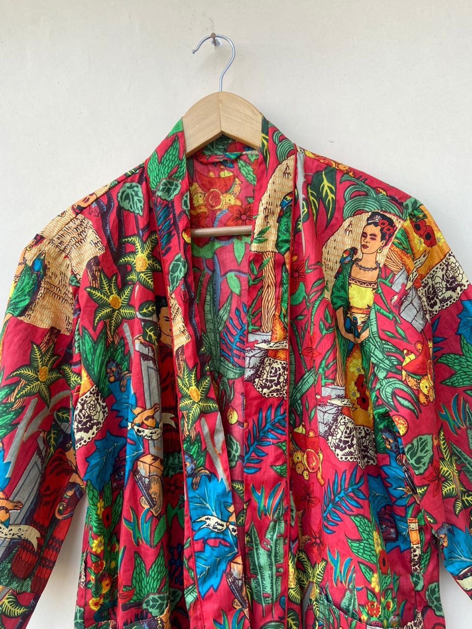 Bath Robe Indian 100% Cotton Robekimono Indian Pure Cotton | Etsy